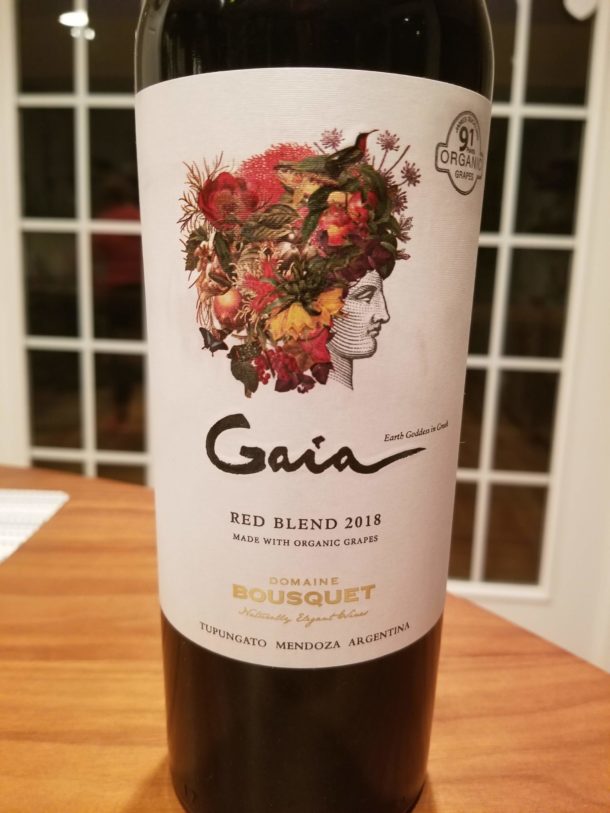 2018 Domaine Bousquet Gaia Red Blend - The Good Wine Guru